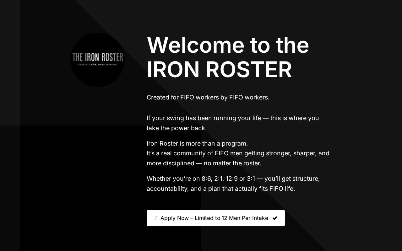 Iron Roster